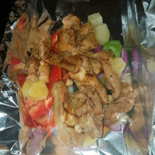 Easy Hawaiian Chicken Packets recipe - Easy Cook Find
